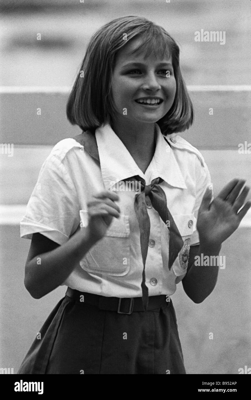 Chernobyl s Olya Udovichenko holiday making in the national Young ...