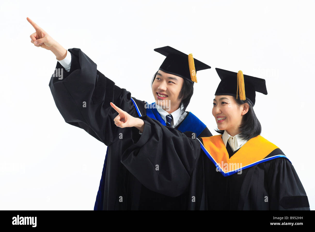 Asian Graduation People Stock Photo - Alamy