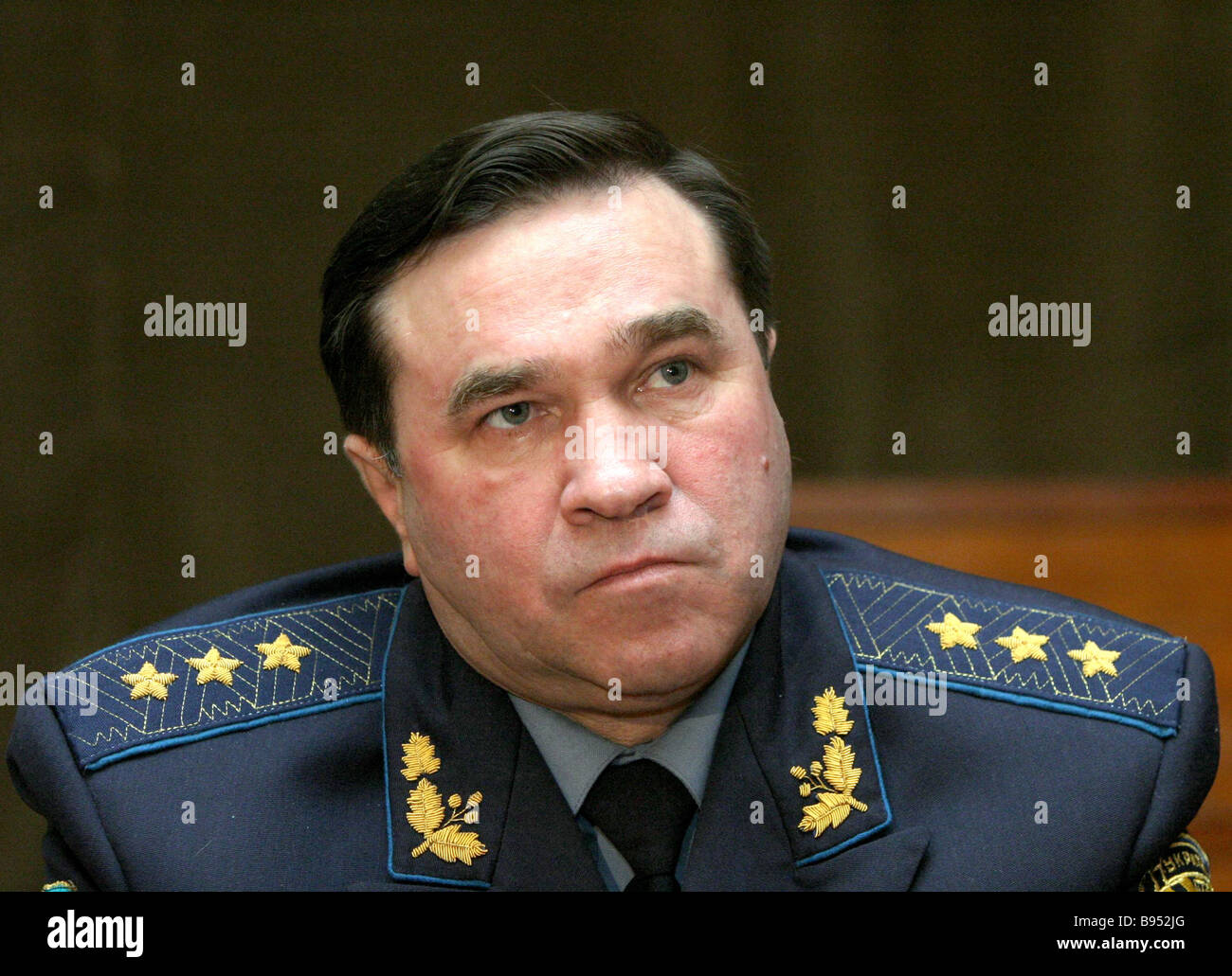 Colonel General Anatoli Toropchin Ukrainian Air Force Commander Stock ...