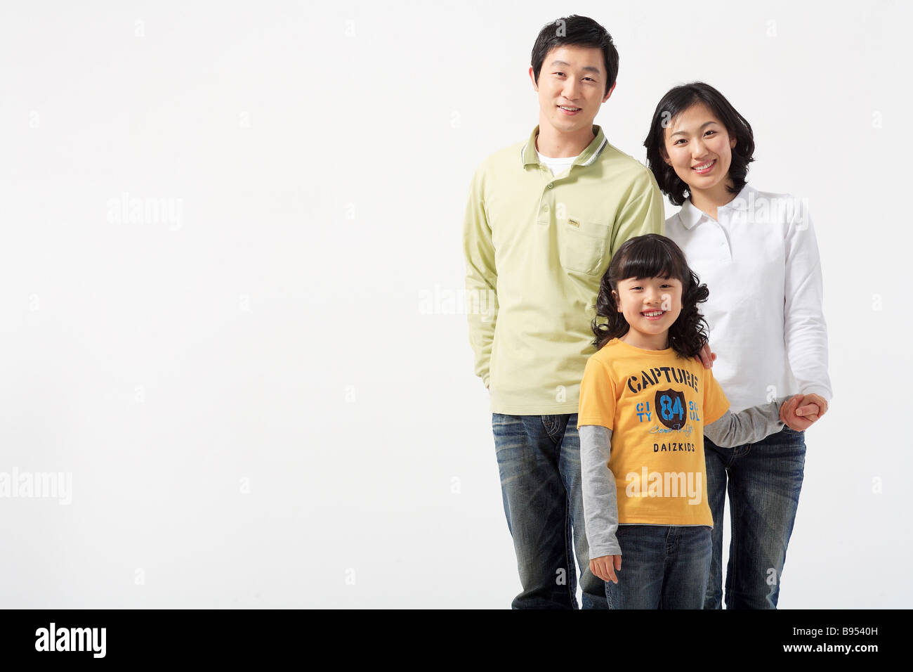 Happy Asian Family Stock Photo - Alamy