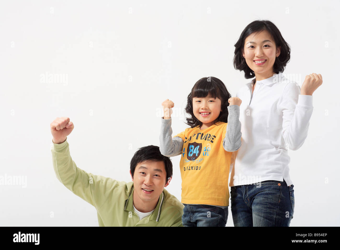 Happy Asian Family Stock Photo - Alamy