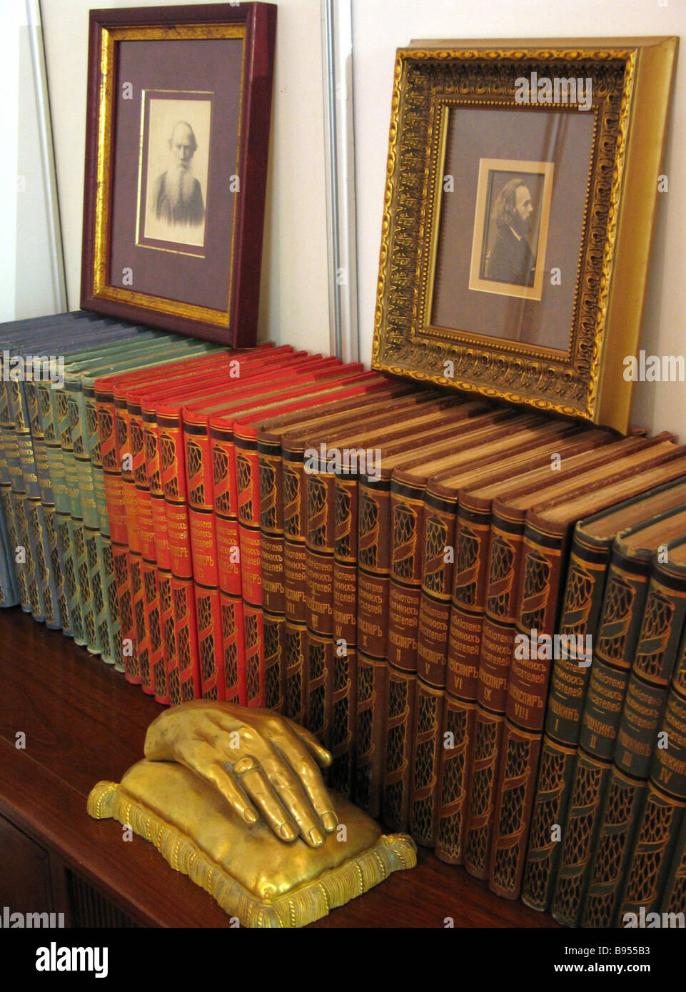 At an antique book fair Stock Photo - Alamy