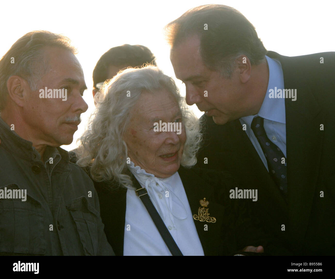 General Denikin s daughter Marina Denikina Grey her son left minister ...