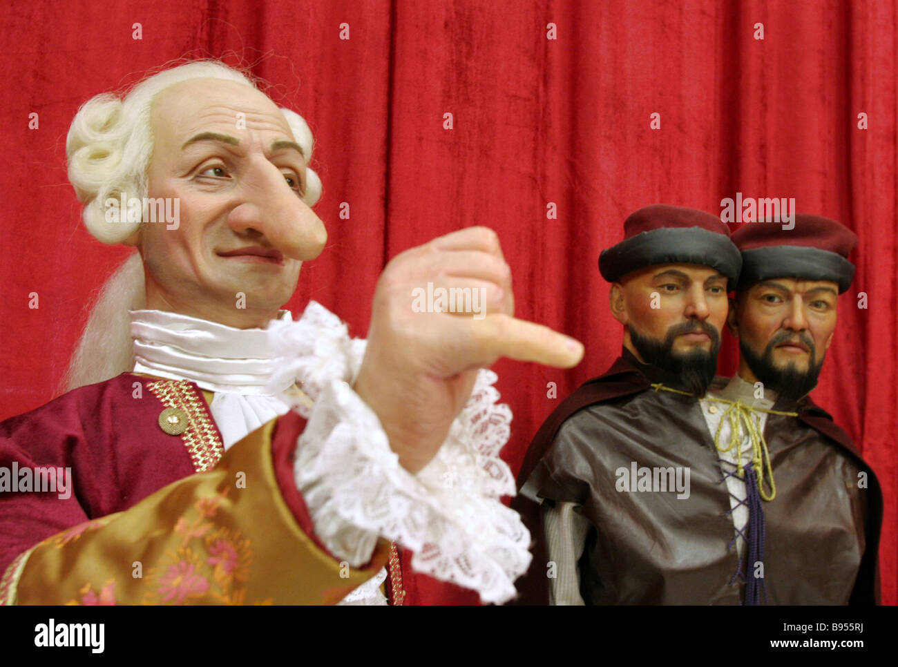 Saint Petersburg Wax Museum characters Panopticon section Stock Photo ...