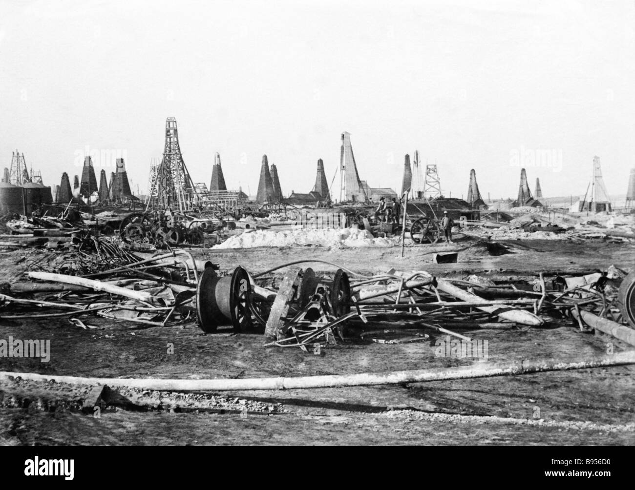 Baku Romany Oil fields Melikov Rothschild Caspian Company Ltd Late 19th ...