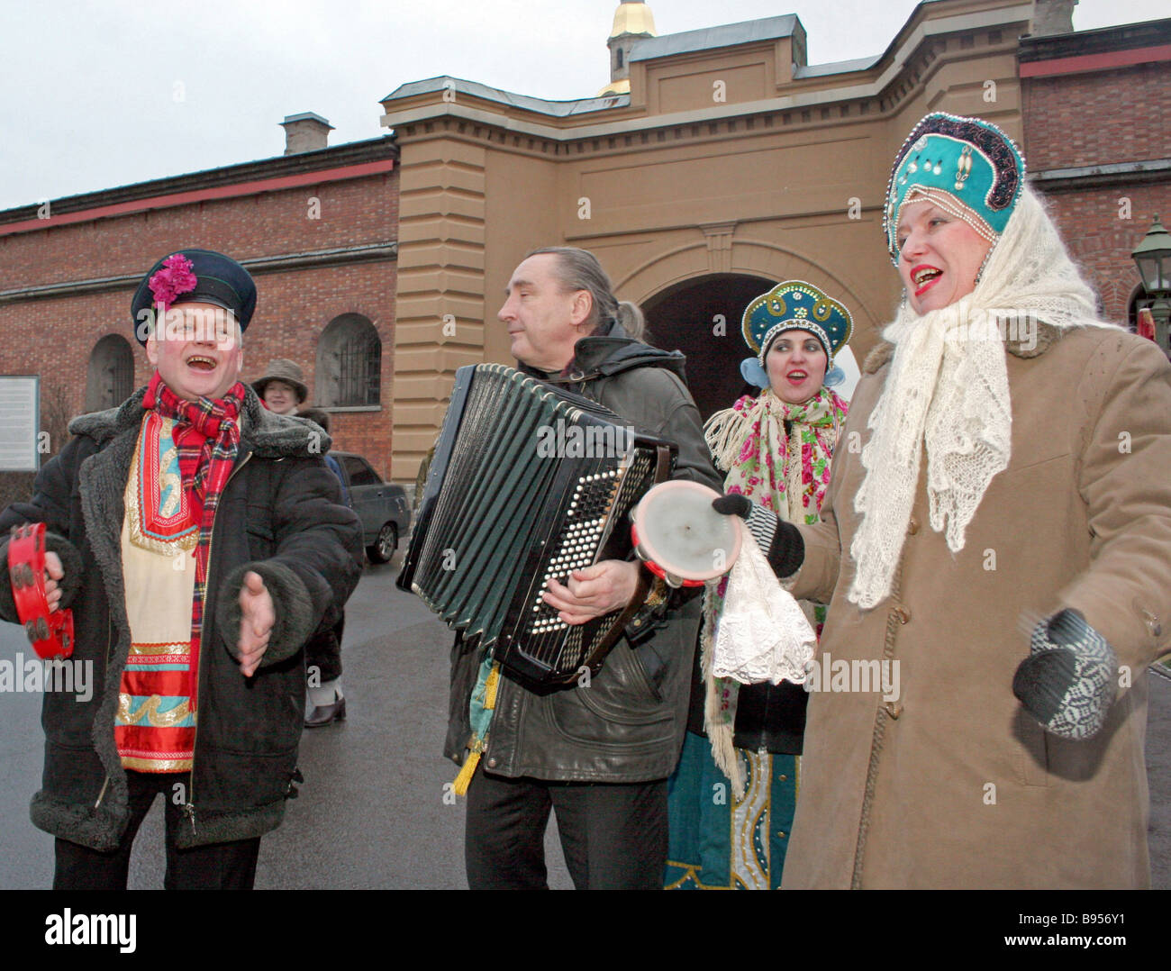 Christmastide festivities at the Sts Peter and Paul Fortress in St ...