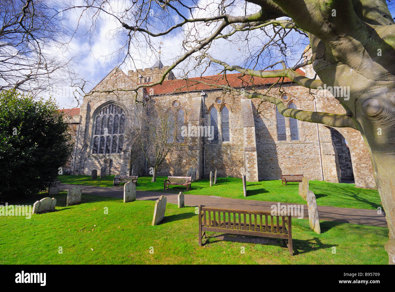 Rye church tower hi-res stock photography and images - Alamy
