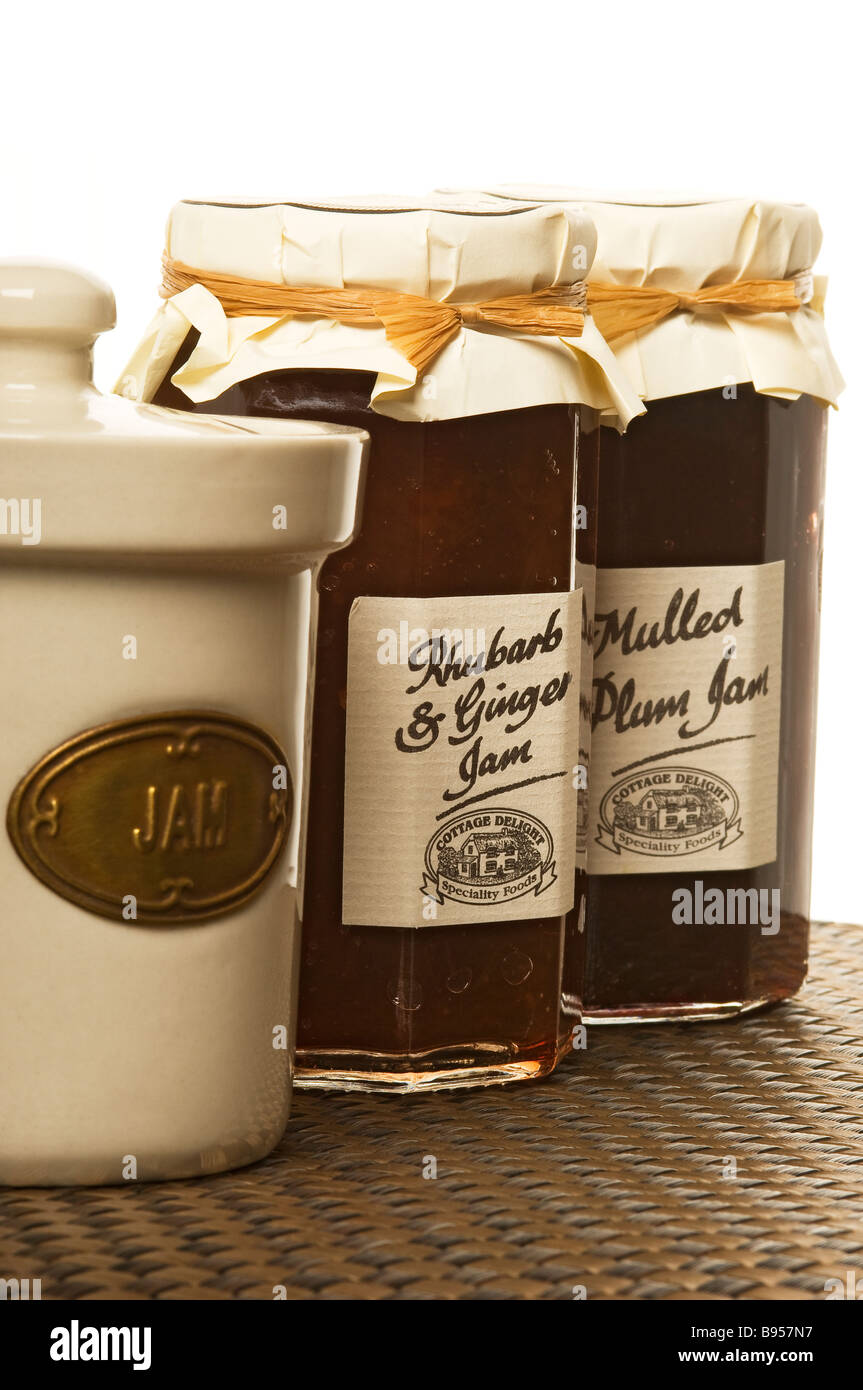 Jars of jam hi-res stock photography and images - Alamy