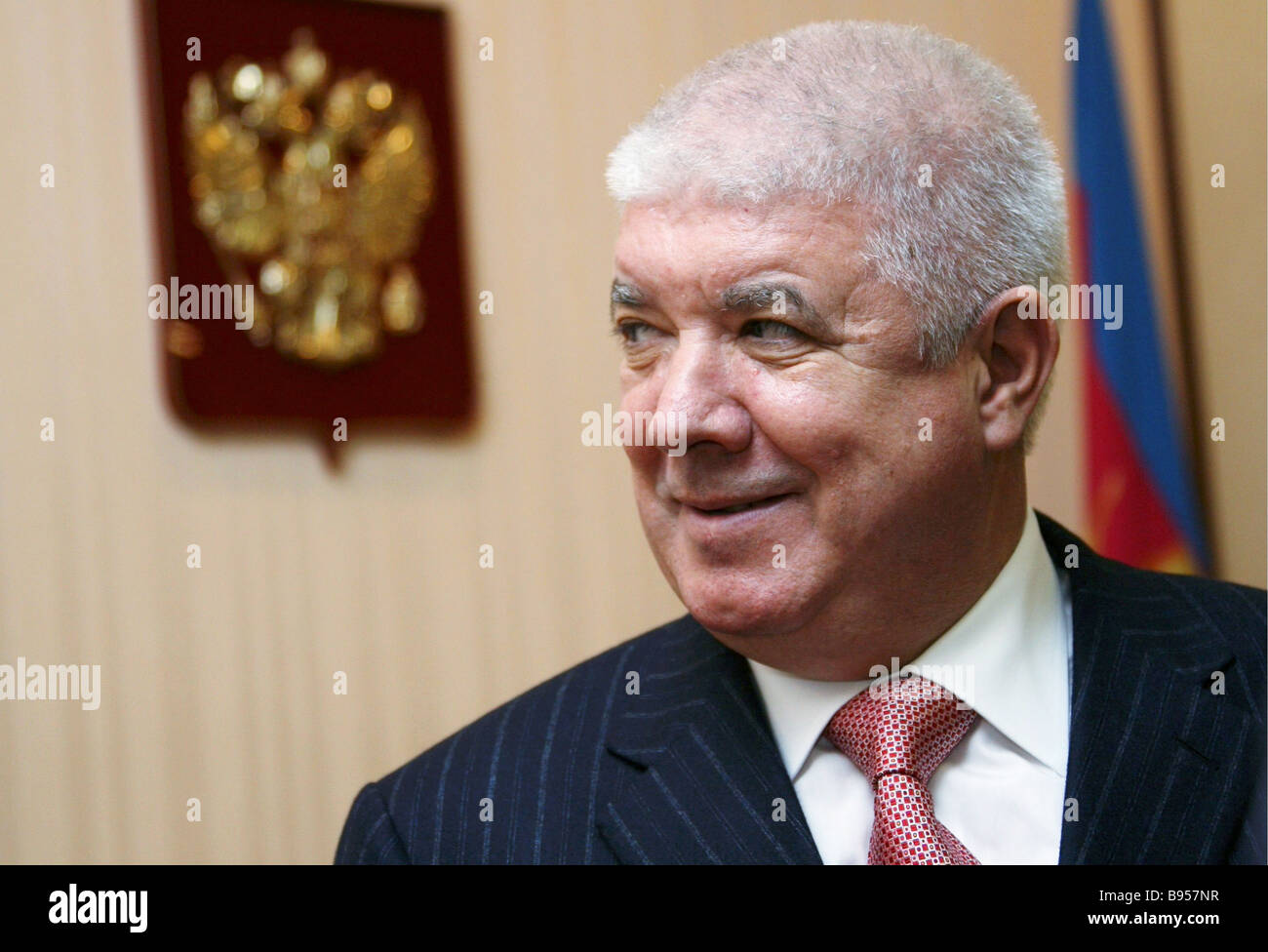 Sochi Mayor Viktor Kolodyazhny attending a meeting of the supervisory ...
