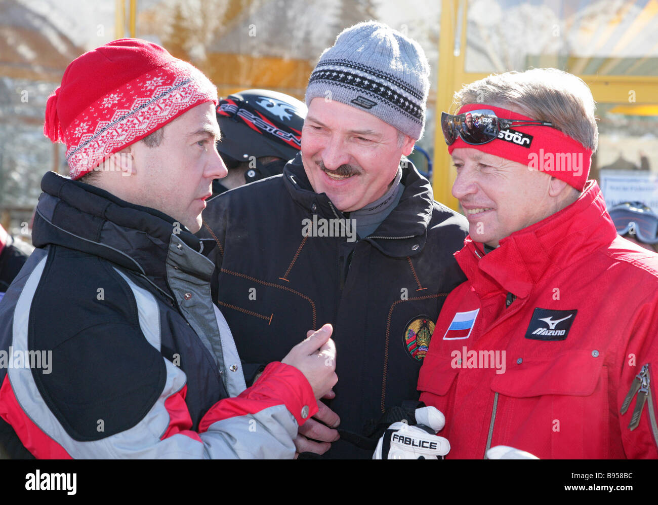 First Deputy Prime Minister Dmitry Medvedev Belarussian President ...