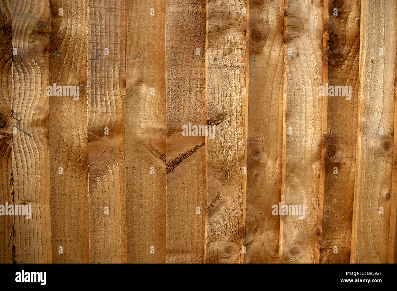 A wooden fence background with good texture Stock Photo - Alamy