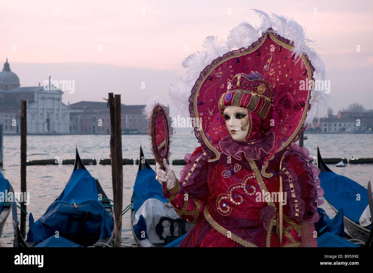 Italy, Venice carnival Stock Photo - Alamy