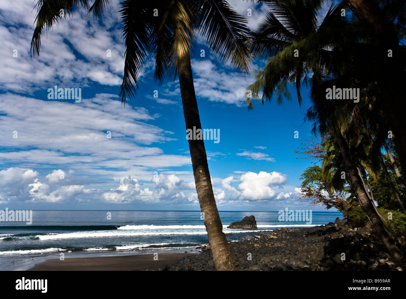 Comoros, Anjouan, west coast, waves Stock Photo - Alamy