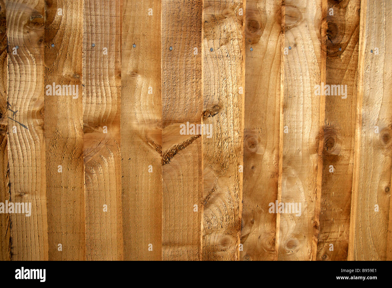 A wooden fence background with good texture Stock Photo - Alamy