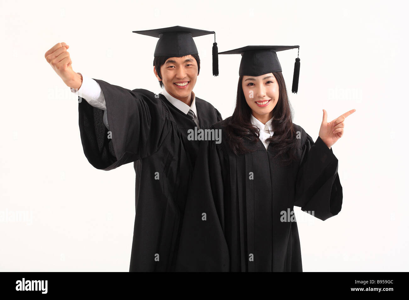 Asian Graduation People Stock Photo - Alamy
