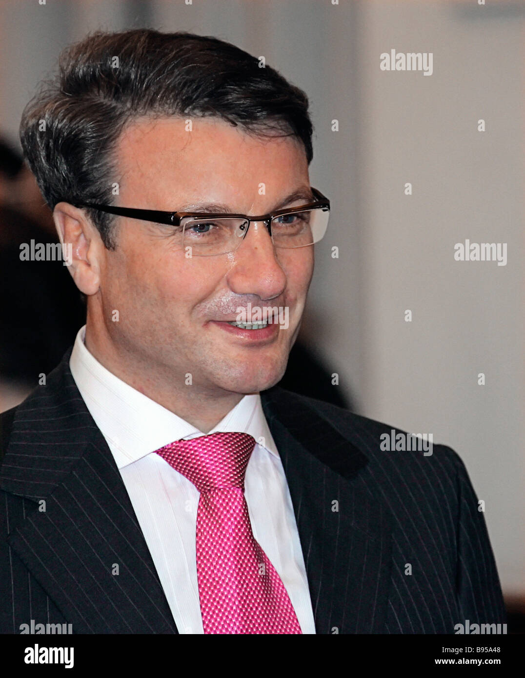 German Gref, Sberbank (Savings Bank) CEO Stock Photo - Alamy