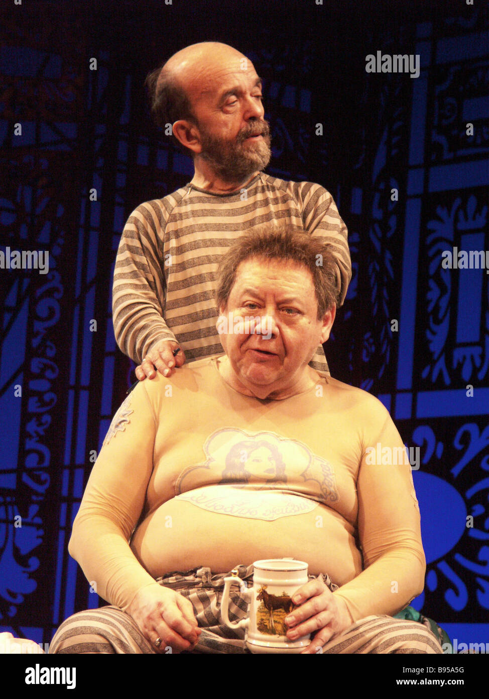 A scene from Tartuffe played by Oleg Tabakov and Vladimir Fedorov The ...