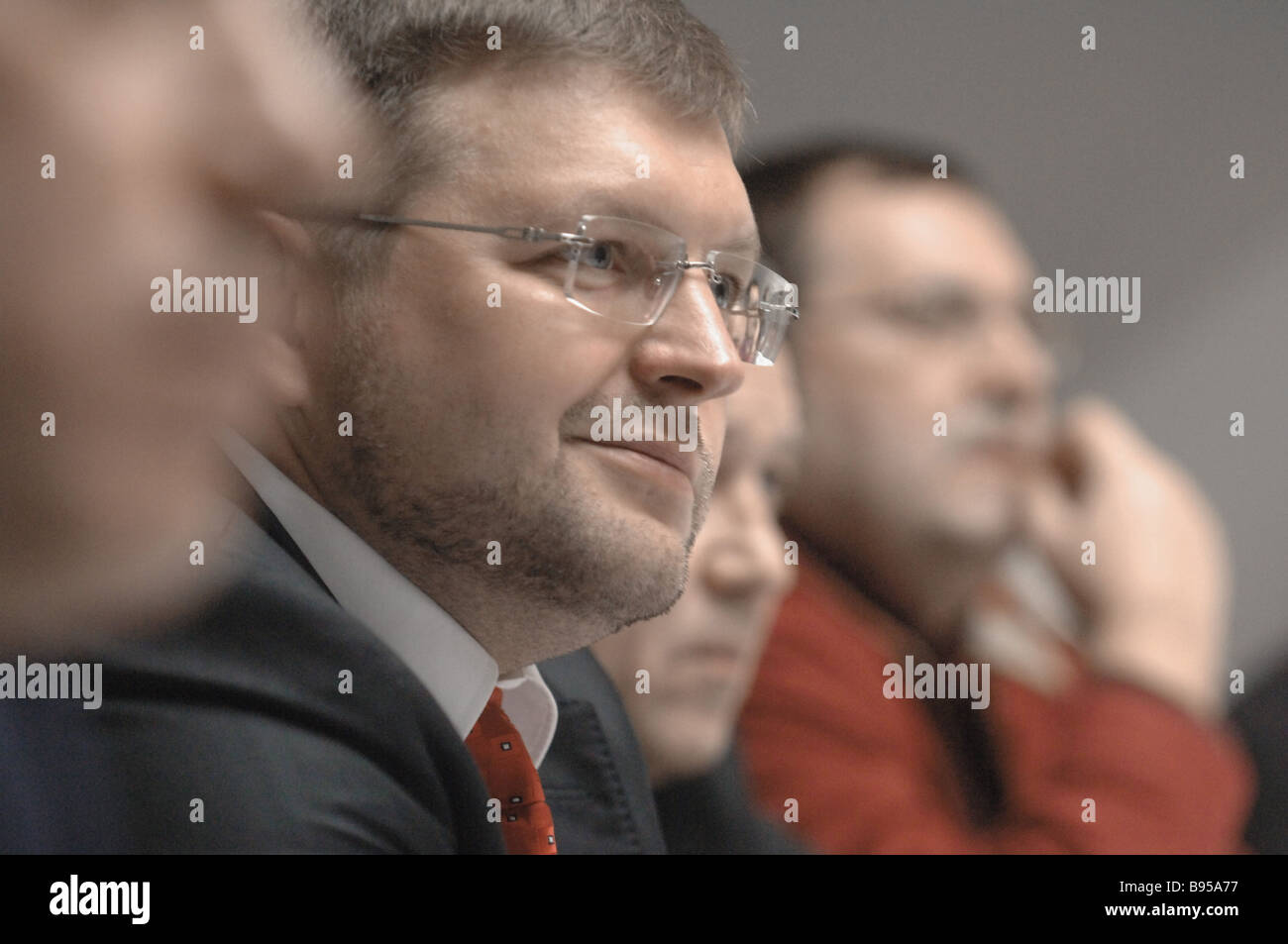 Nikita Belykh leader of the Union of Right Forces SPS political party ...
