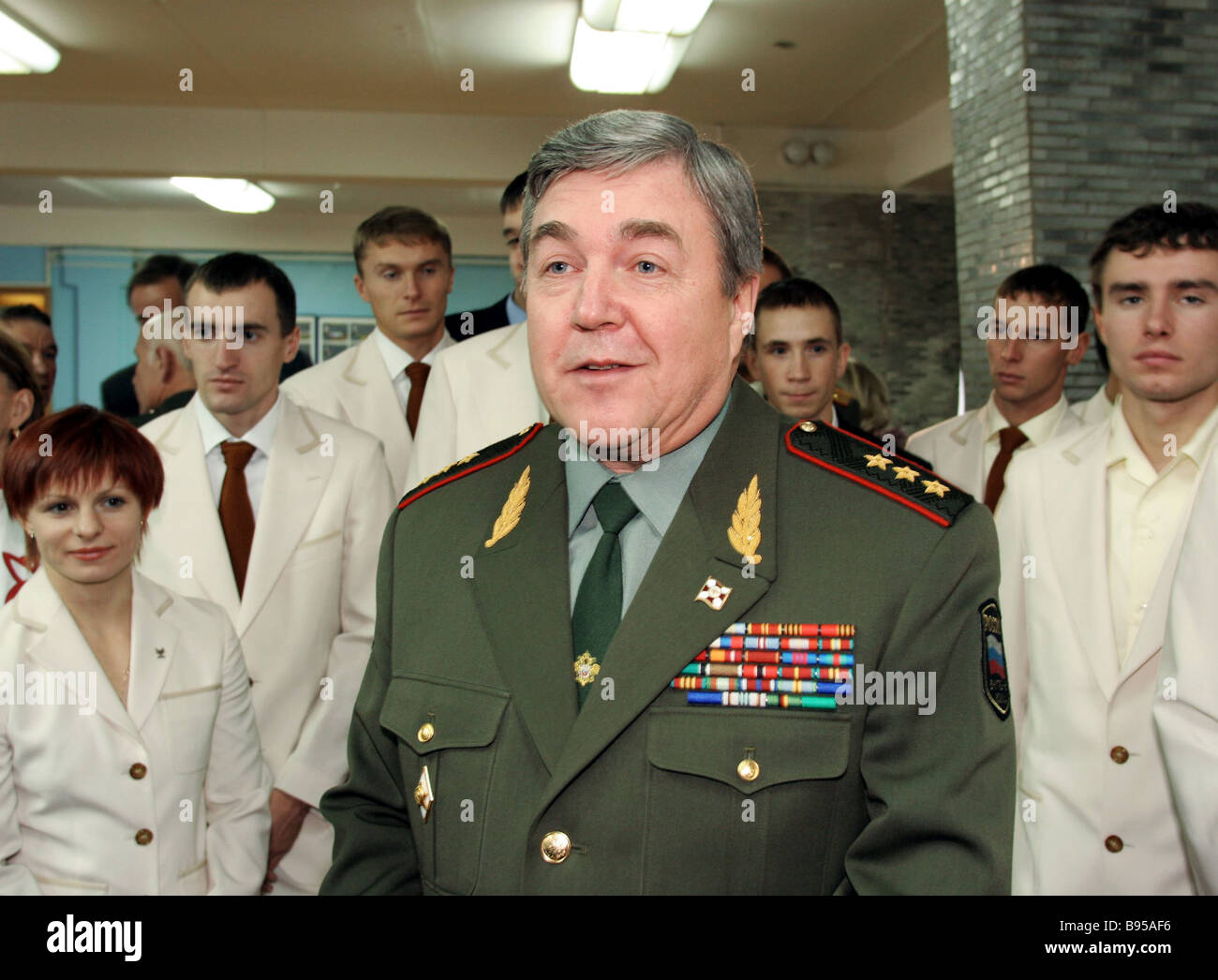 Colonel General Nikolai Rogozhkin Commander in Chief of the Interior ...