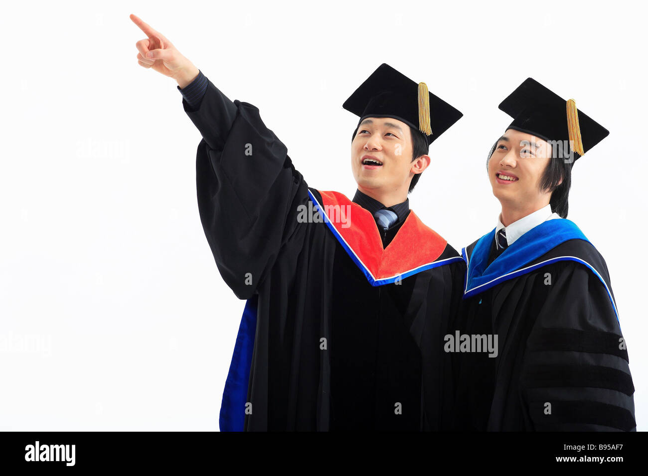 Asian Graduation People Stock Photo - Alamy
