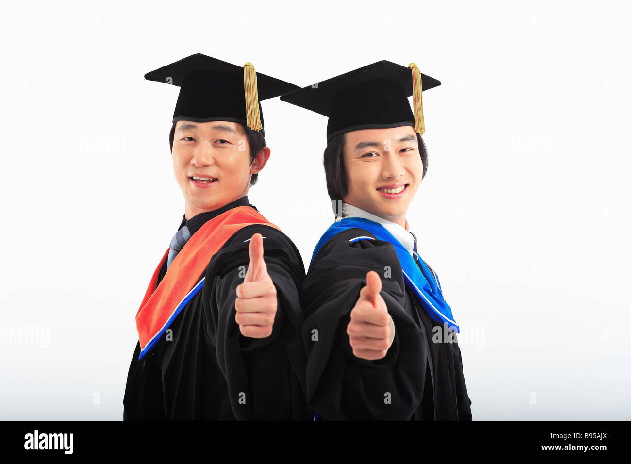 Asian Graduation People Stock Photo - Alamy