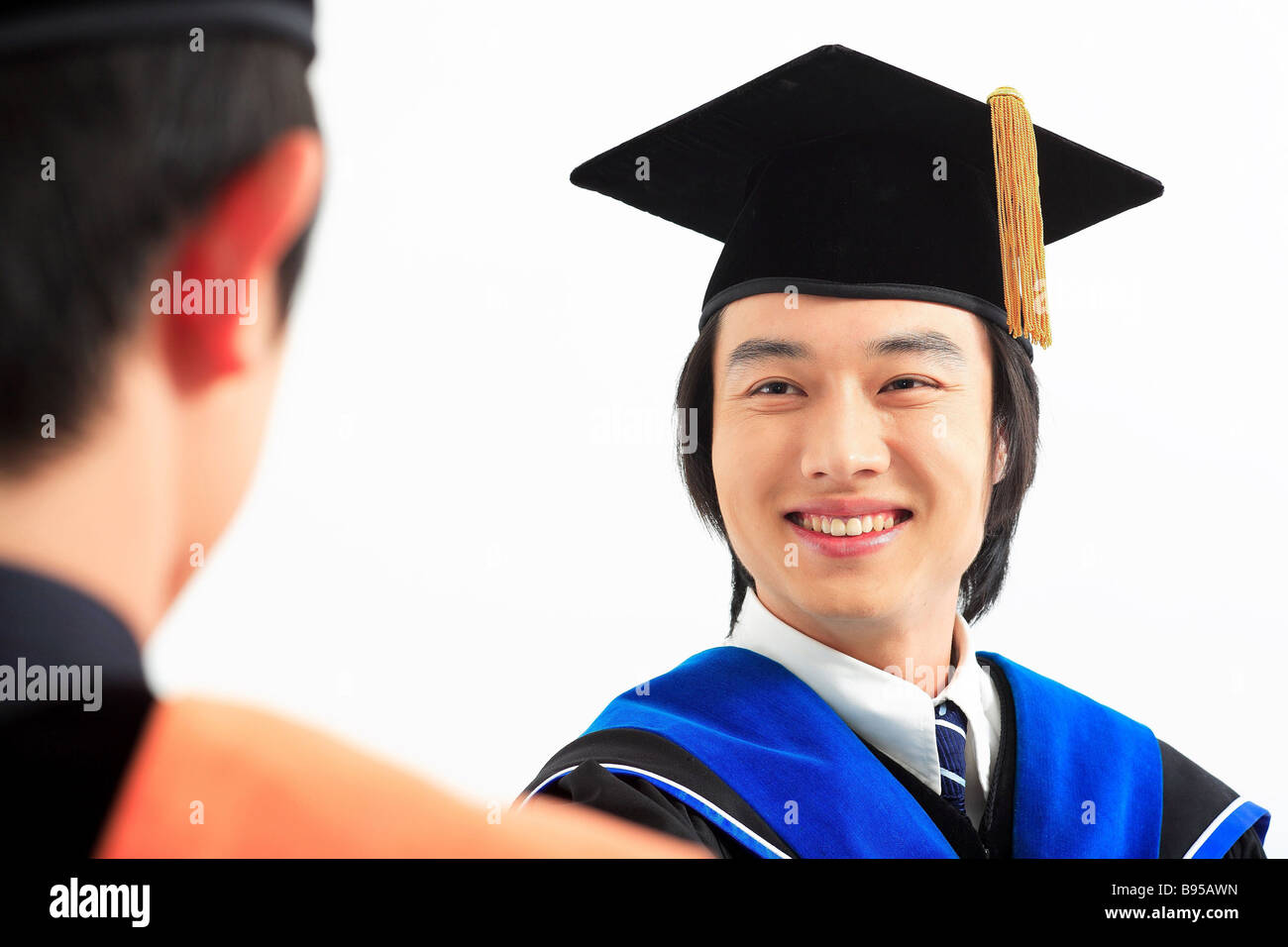 Asian Graduation People Stock Photo - Alamy