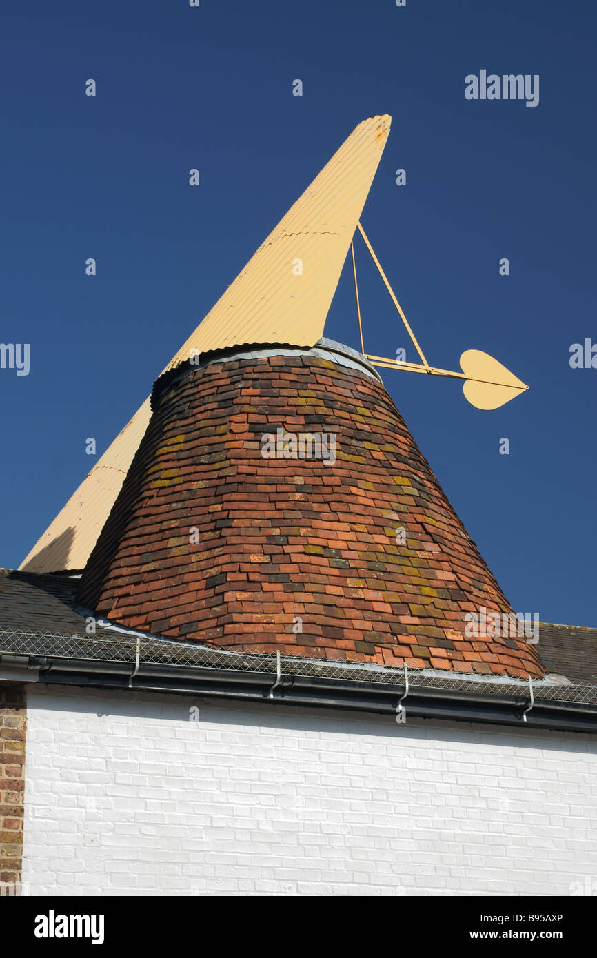 Malt Cowls in Ware Stock Photo - Alamy