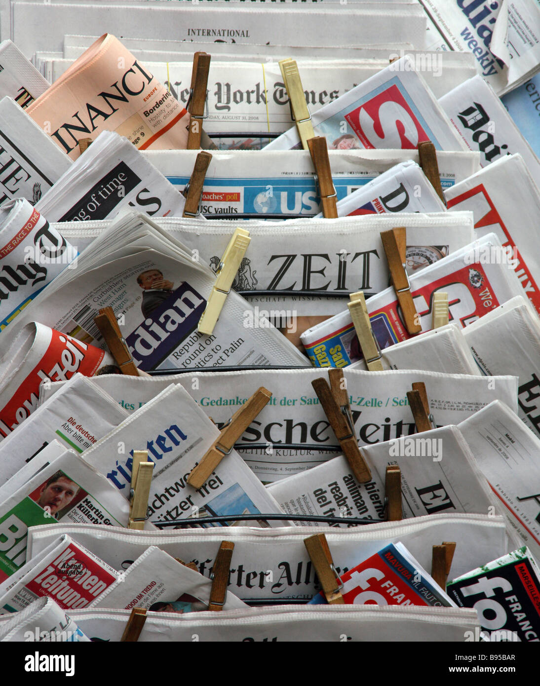 The daily bulletin hi-res stock photography and images - Alamy