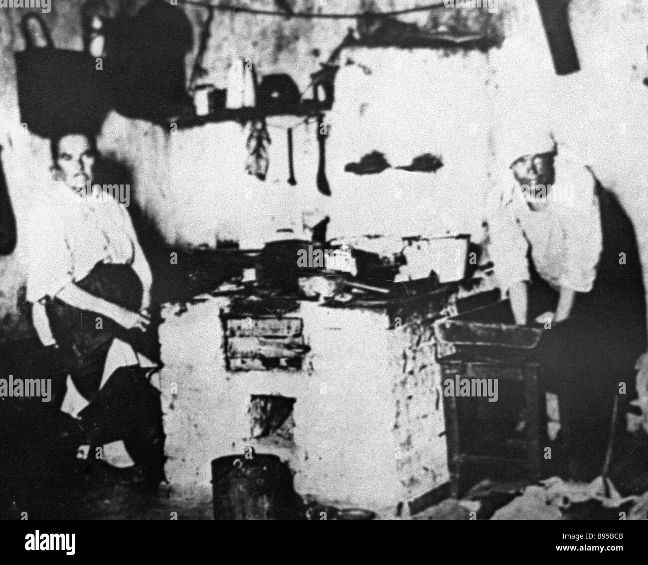 The early 19th century home of a Putilov Factory worker Stock Photo - Alamy