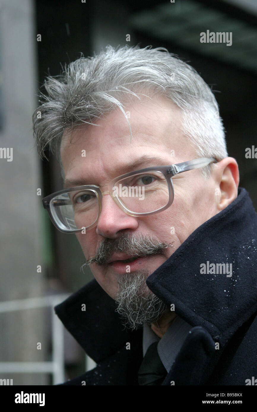 Author Eduard Limonov leader of the National Bolshevik Party of Russia ...