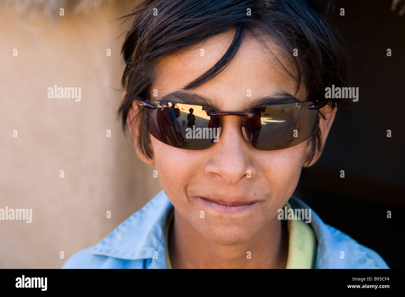 Portrait of an Indian boy Stock Photo - Alamy