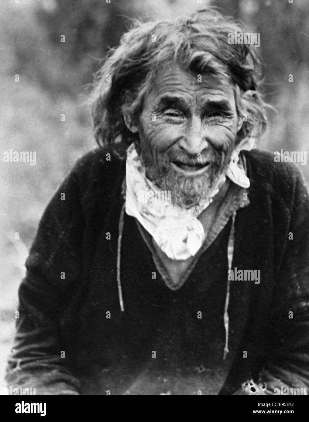 A Mansi old man Stock Photo - Alamy