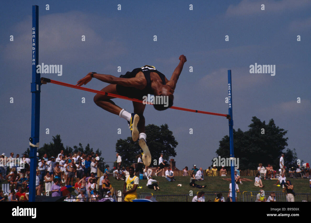 SPORT Athletics High Jump Stock Photo - Alamy