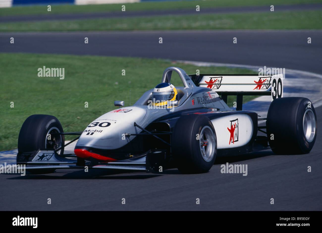 SPORT Motor Racing Formula Car No.30 Nick Heidfeld F3000 Championship Silverstone 1998 Stock ...