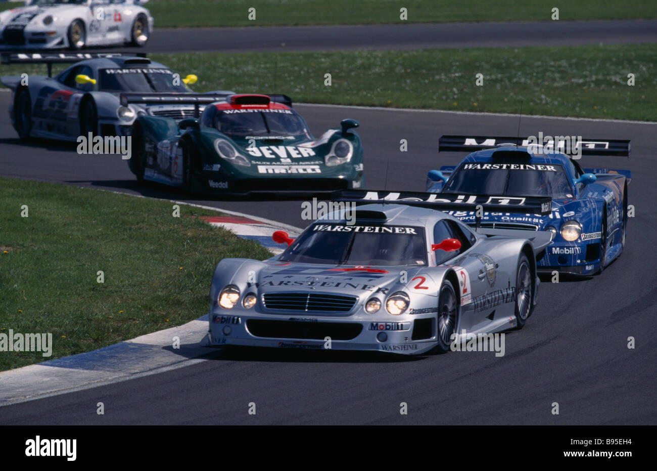 No 2 mercedes clk gtr ludwig zonta fia hi-res stock photography and ...