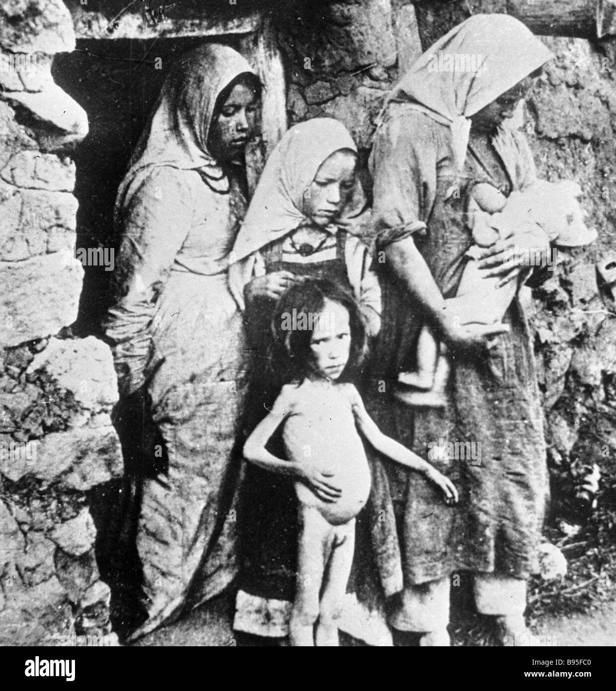Famine in the Volga Region Stock Photo - Alamy
