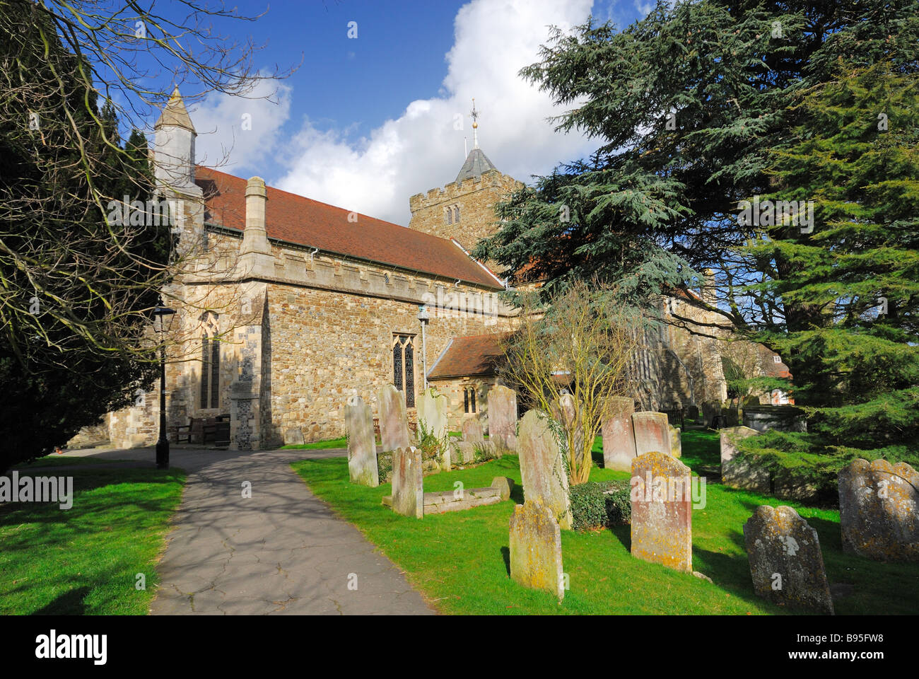 St.Marys Church Rye Stock Photo - Alamy