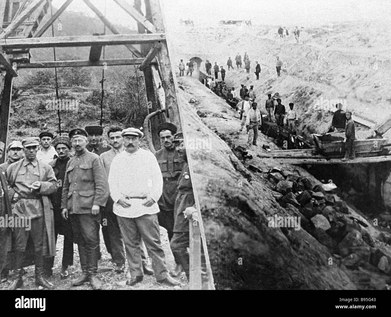 Norwegian explorer Fridtjof Nansen third left with the Shirak ...