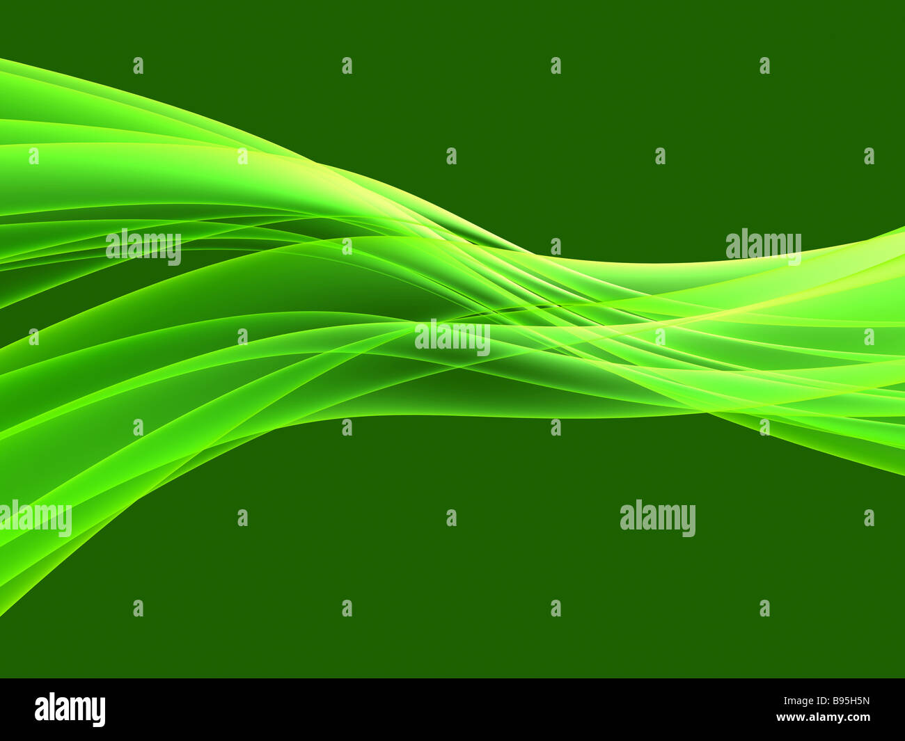 Green digital waves hi-res stock photography and images - Alamy