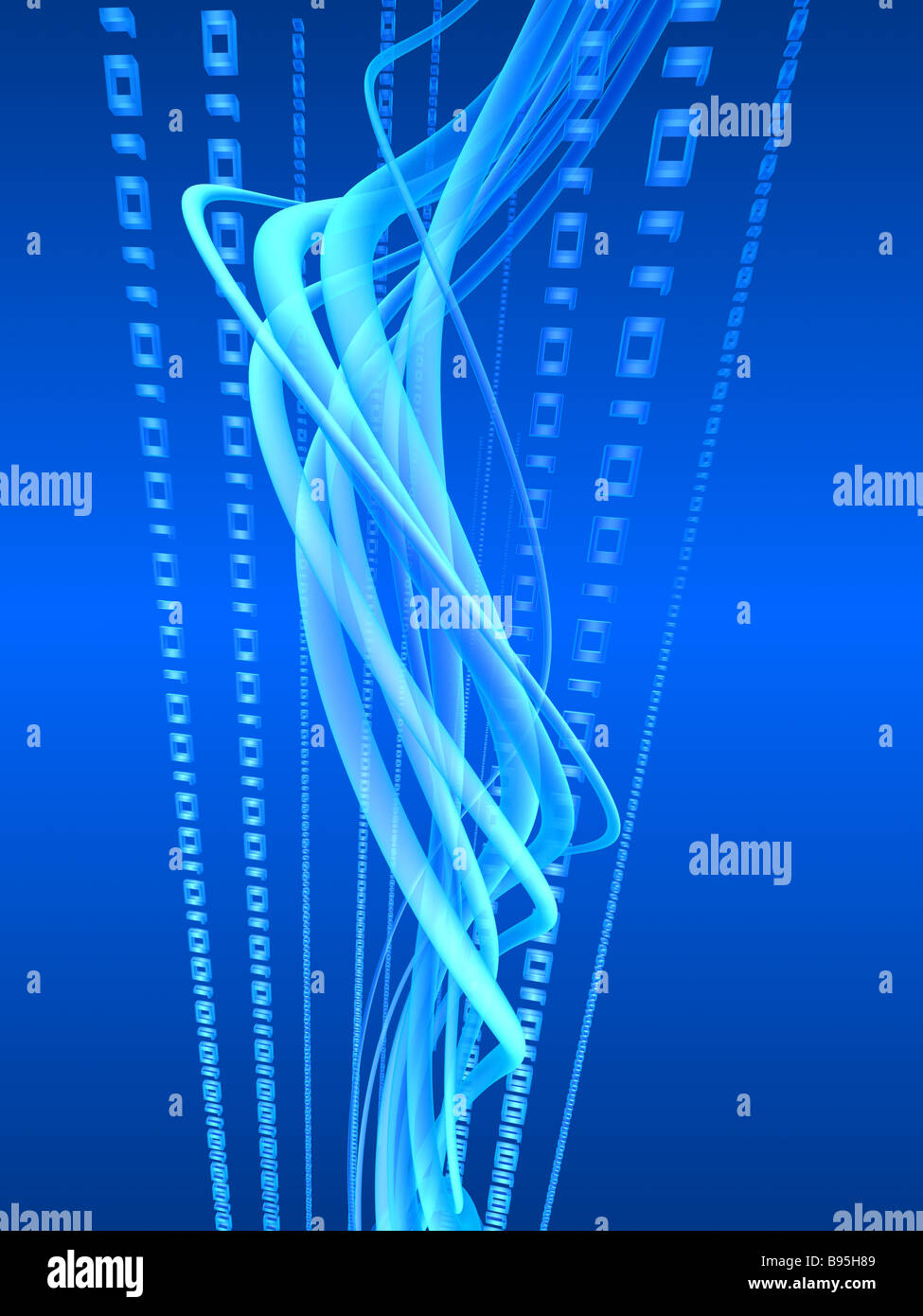 3d shapes digital hi-res stock photography and images - Alamy