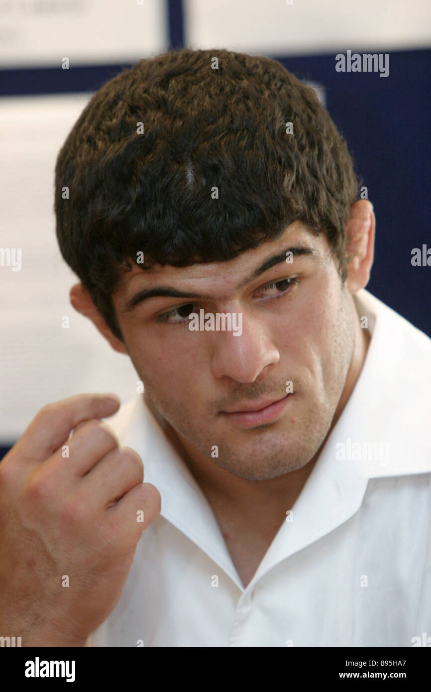 Khadzhimurat Gatsalov the 28th Athens Olympic Games free style ...