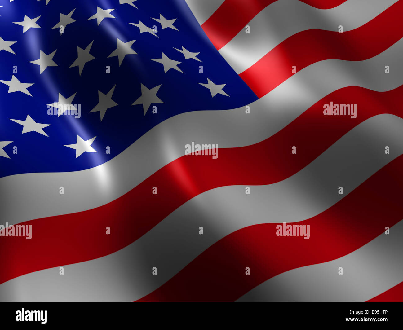 Us flag art hi-res stock photography and images - Alamy