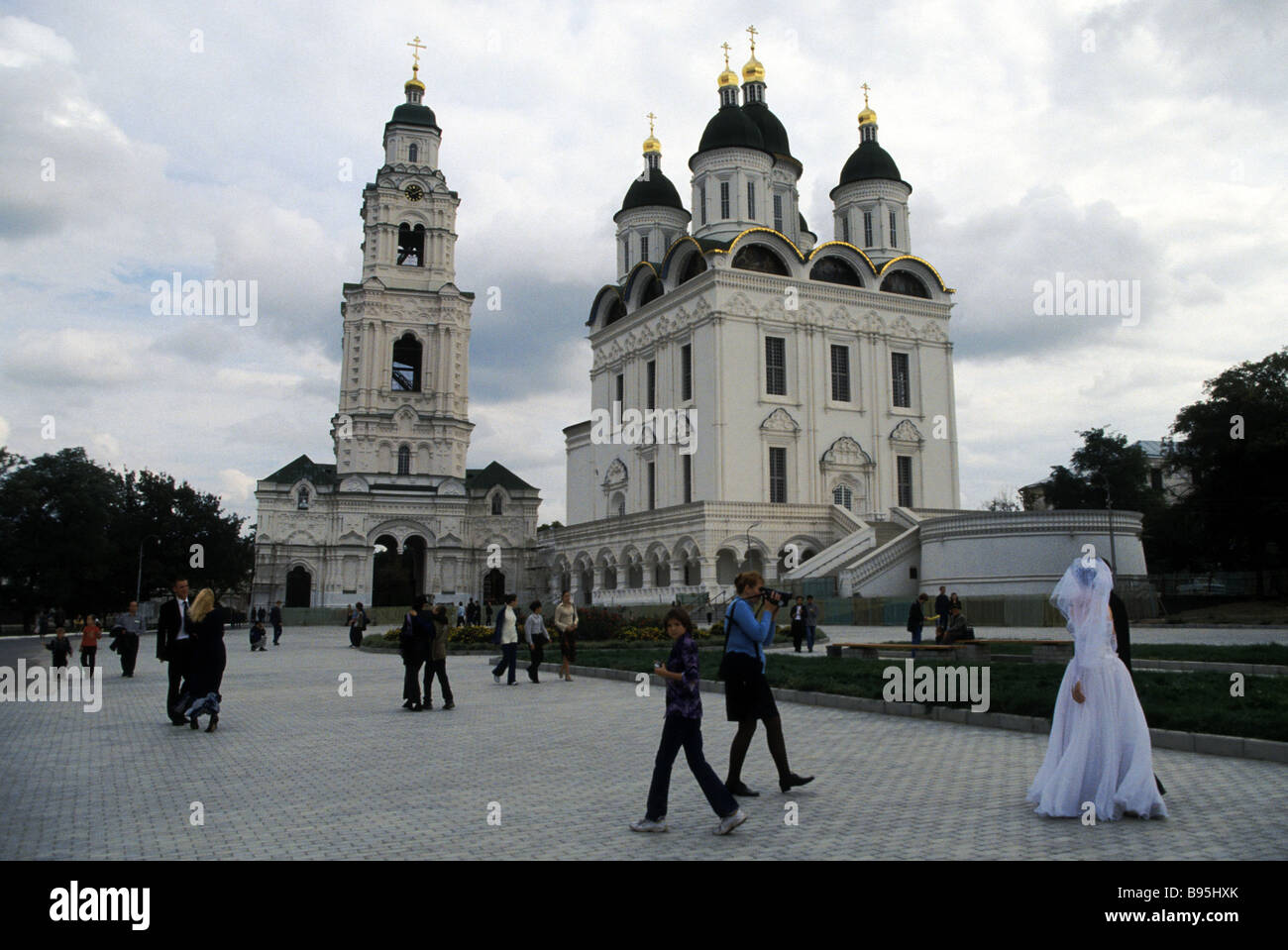 Asttrakhan Kremlin a 16th century architectural monument Stock Photo ...