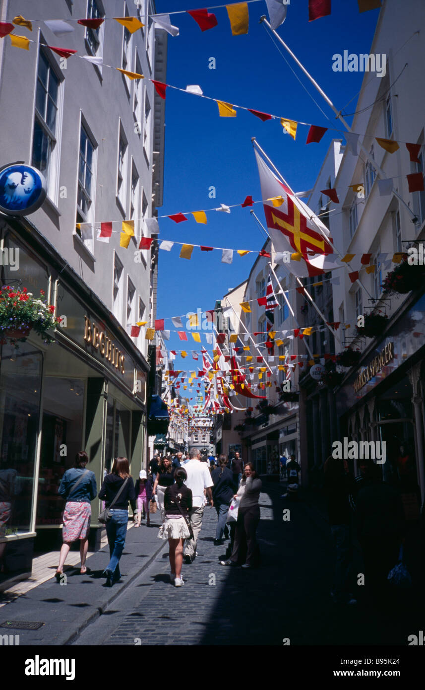 Guernsey high street hi-res stock photography and images - Alamy