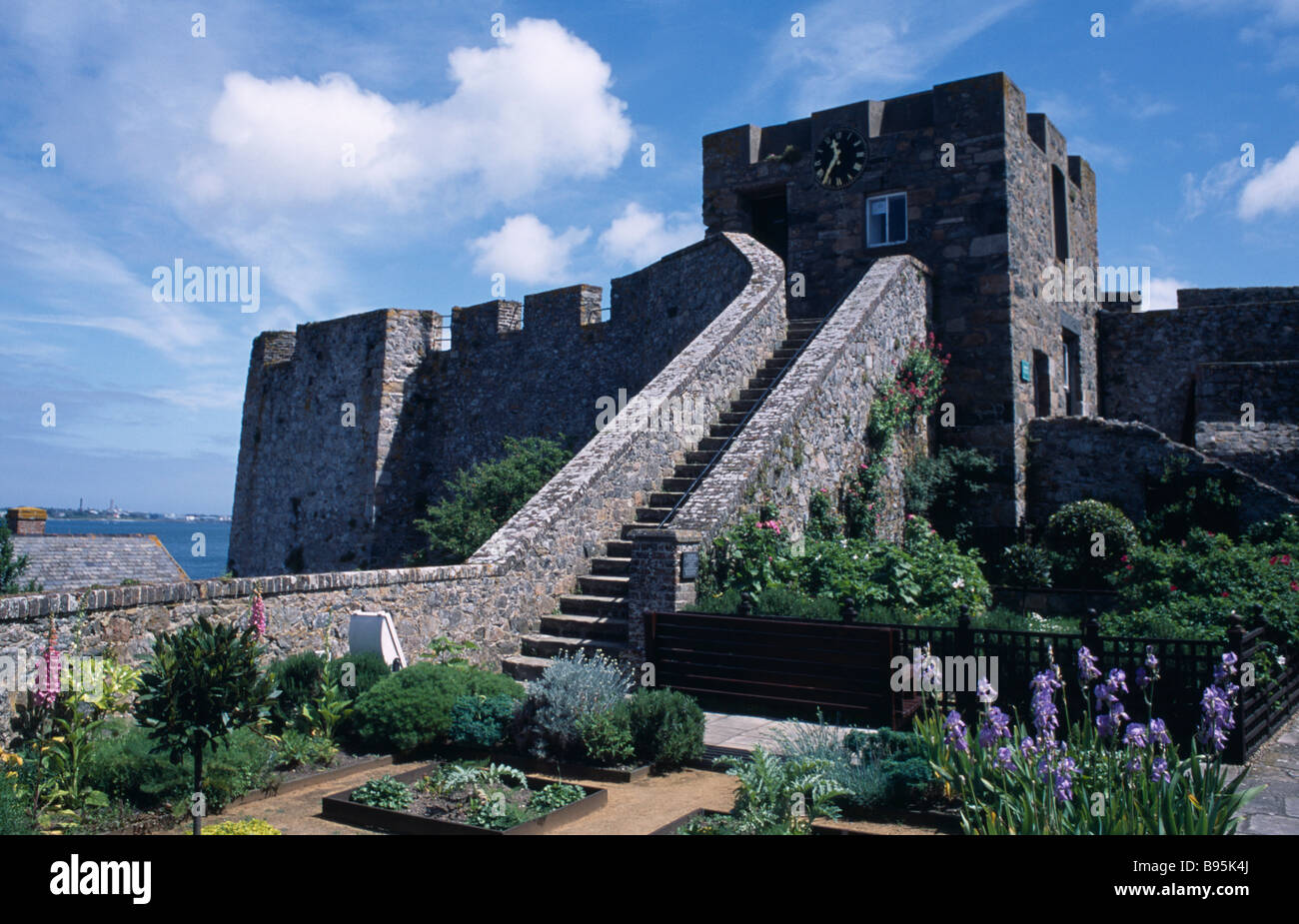 Guernsey castle garden hi-res stock photography and images - Alamy
