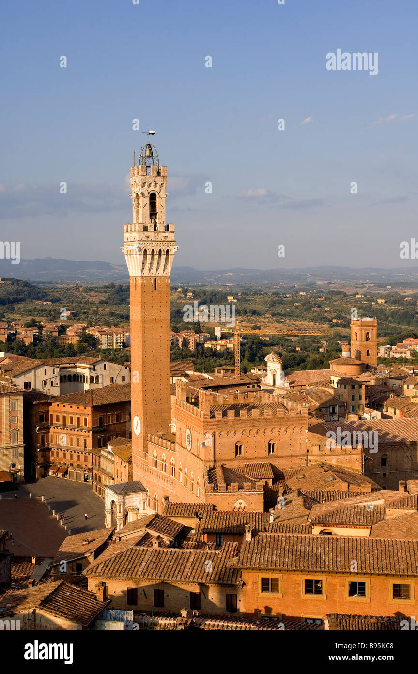 Italy, Tuscany, Siena, historic center classified as World Heritage by ...