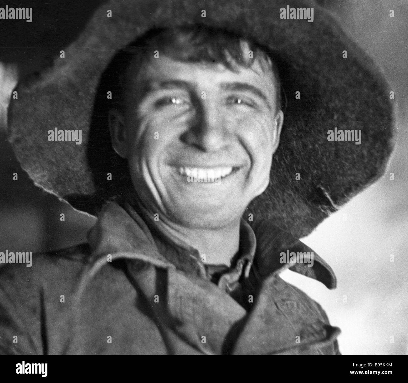 A furnace worker at the Magnitogorsk Iron and Steel Works Stock Photo ...