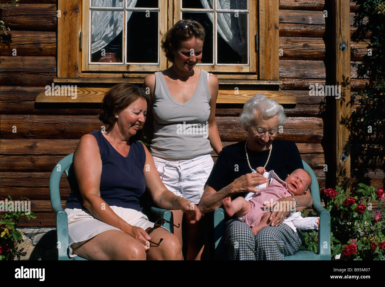 PEOPLE Relationships Generations Stock Photo - Alamy