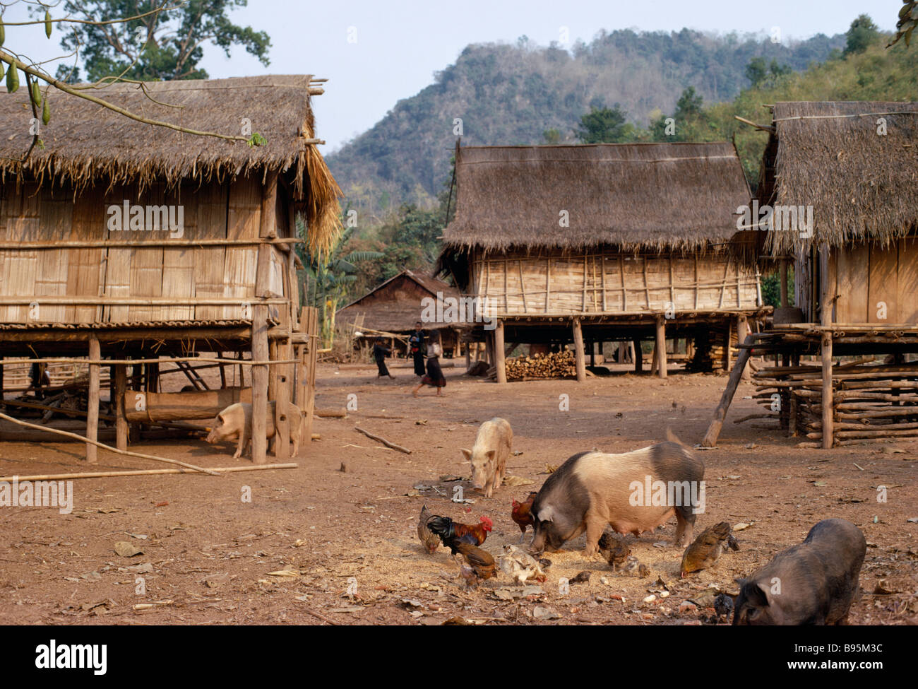 LAOS Tribal People Meo Tribe Stock Photo - Alamy