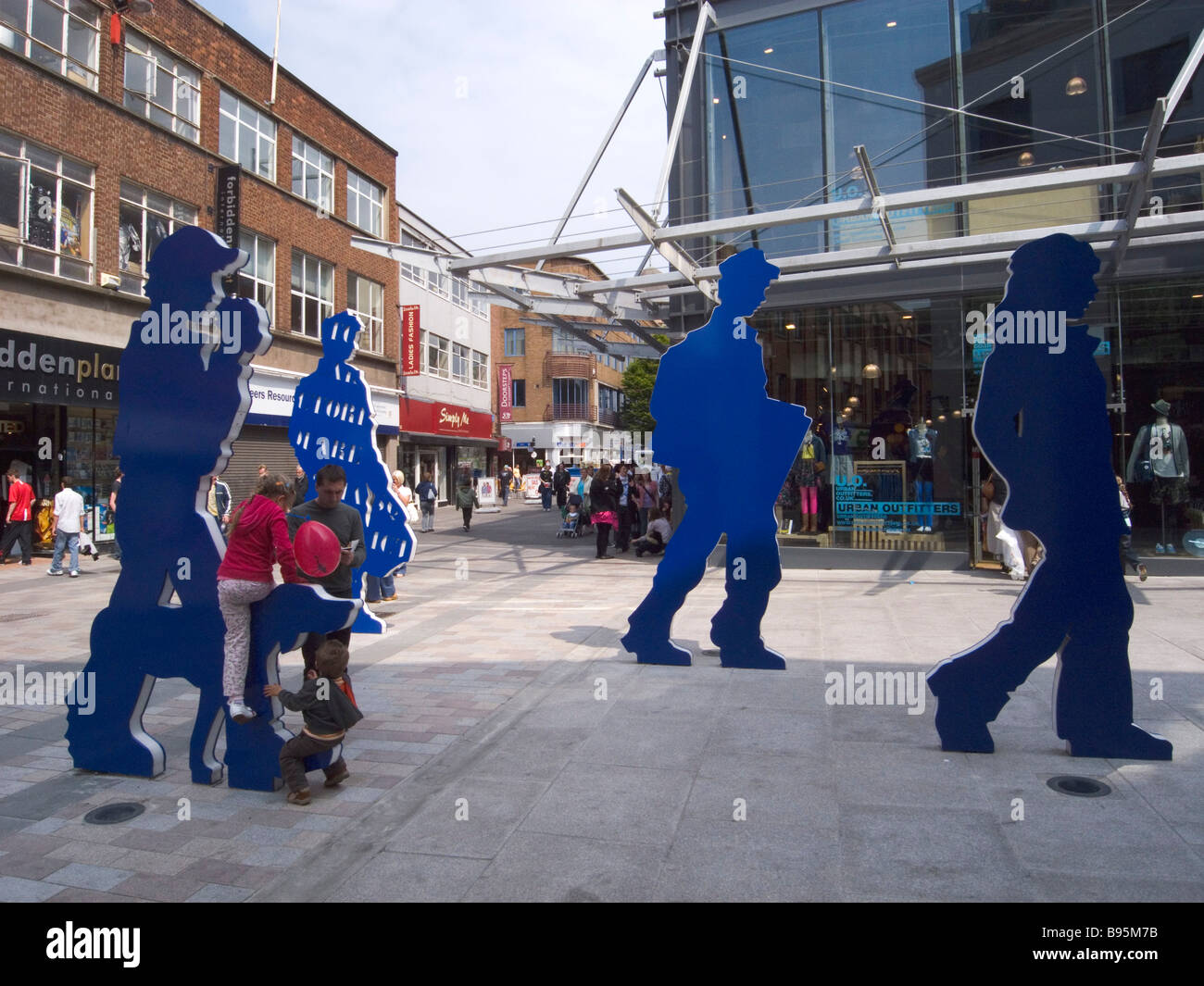 IRELAND North Belfast Stock Photo - Alamy